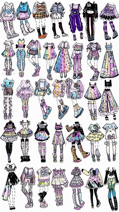 Favourite Clothes To Draw Creative Drawing Prompts Cute Art Styles