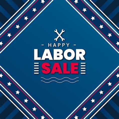 Labor Day Sale Banner Free Vector