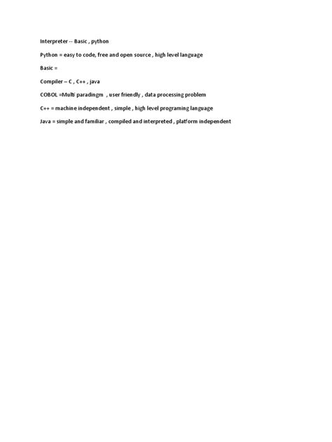 Computer Holiday Homework Pdf