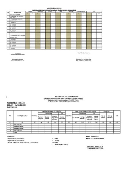 Form Laporan Iva Pdf