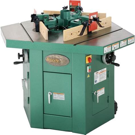 Three Spindle Shaper Grizzly Industrial