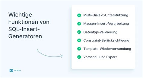Sql Insert Generator Erstellen Sie Datensätze In Sekunden