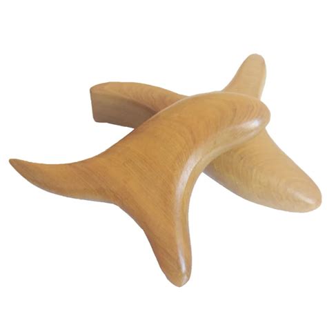 Hot Sale New Wooden Triangle Foot Body Massage Tool Acupressure Stick