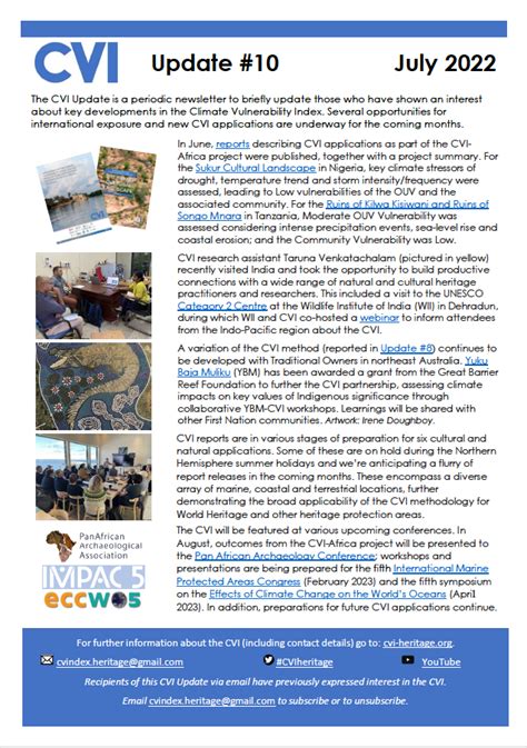 Updates Climate Vulnerability Index Cvi