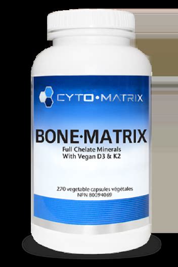 Bone-Matrix 270 v-caps Cytomatrix - Bodycrafters