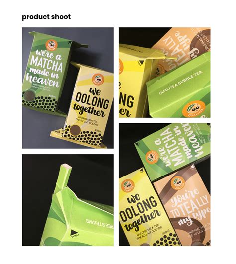 Qualitea Bubble Tea Sustainable Packaging Design On Behance