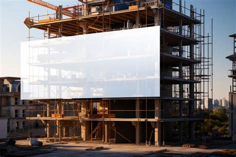 Project Planning Perfection Scaffold And Building Mock Up In A