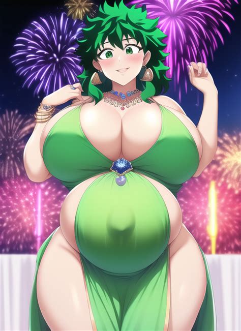 Rule 34 1girls Ai Generated Female Female Deku Female Only Genderswap