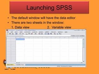 Spss Quick Look Pptx Technology Computing
