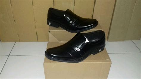 Jual Sepatu Pantofel Kantor Pria Semi Kulit Slop Tali Pantopel Pantovel