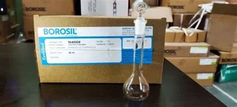 Borosil Glass Volumetric Flask For Laboratory Size 25ml At 732