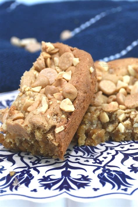 Peanut Butter Blondies Recipe My Creative Manner