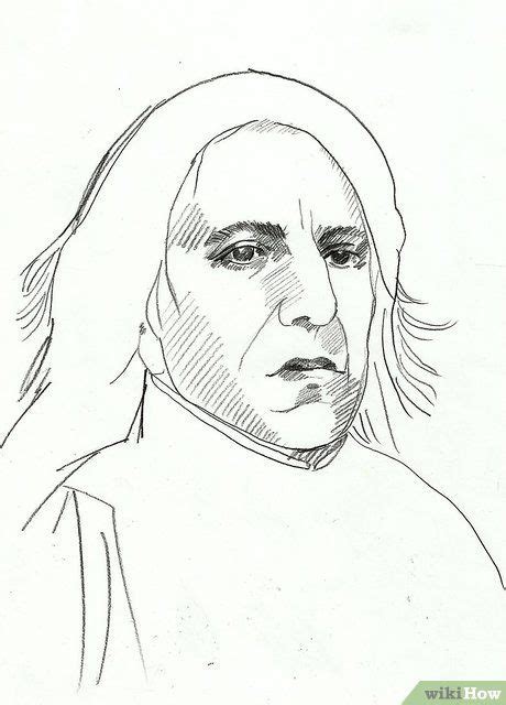 How To Draw Severus Snape 7 Steps With Pictures Artofit