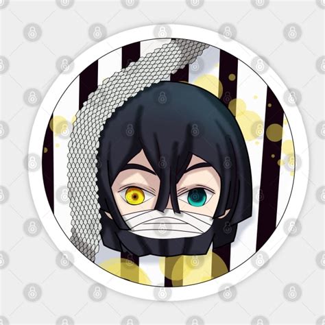 Chibi Obanai Chibi Sticker Teepublic