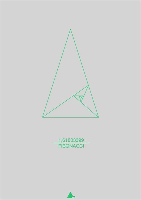 Fibonacci Sequence Triangle Print On Behance Fibonacci Tattoo Fibonacci Fibonacci Sequence