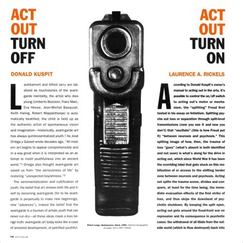 Act Out Turn Off