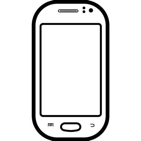Phone Design Of Rounded Corners Vector SVG Icon SVG Repo
