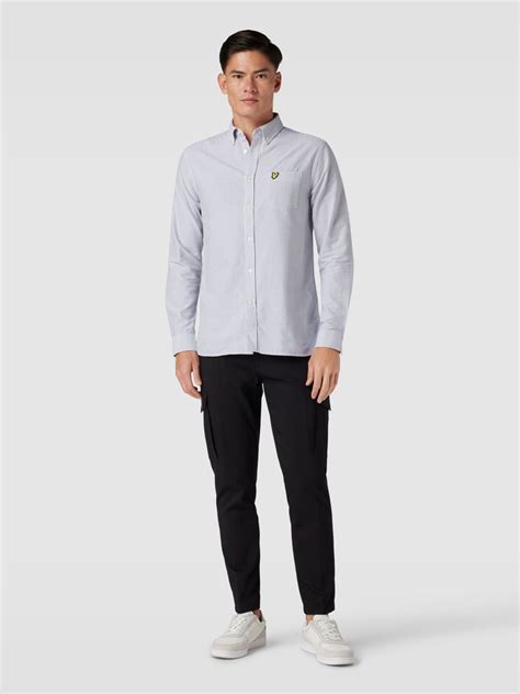 Lyle Scott Slim Fit Freizeithemd Mit Streifenmuster Modell Oxford