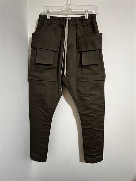 Rick Owens Creatch Cargo Xs Dark Dust Grailed