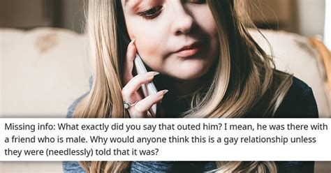 Sister Accidentally Outs Her Brother After An Emergency Took Place And Their Parents Walked In