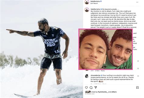 Neymar Jrs Rumoured Surfer Lover Pedro Scooby” Vianna Curb Stomps Wsl