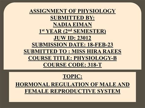 Secondary Sexual Characterpptx