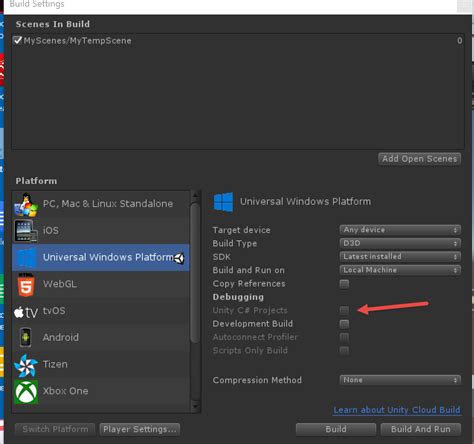 Cannot Check Unity C Projects When Trying To Build Questions Answers Unity Discussions
