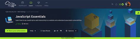 Javascript Essentials — Tryhackme Walkthrough By Tredeye Medium