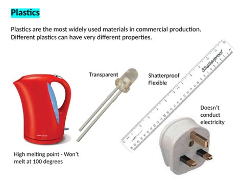 Timbers Metals Polymers Teaching Resources