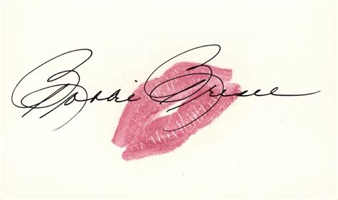 Bobbie Bresee Lip Print Signed Historyforsale Item 226678