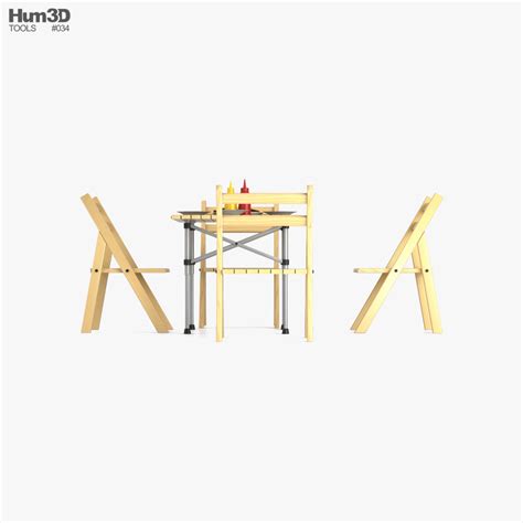 Barbeque Table 3d Model Download In Max Obj Fbx C4d