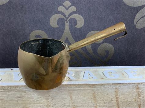 Pichet Antique En Cuivre Cruche En Cuivre Jaune Laiton Etsy France