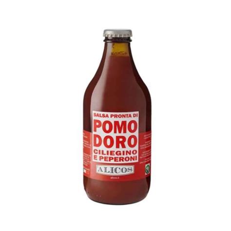 Salsa Pronta Pomodoro Ciliegino E Peperoni Alicos