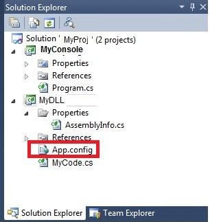 Solved C ConfigurationManager GetSection Returns Null Experts Exchange
