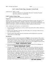 Lab 5 Surface Weather Maps Atmos Vertical Profile Pdf ERS 1 Weather