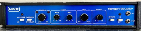 MXR Flanger Doubler 126 Works Great Priced To Sell Fast Reverb