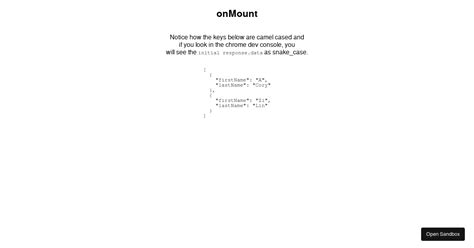 Usefetch Codesandbox