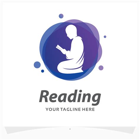 Reading Logo Design Template 14798707 Vector Art At Vecteezy