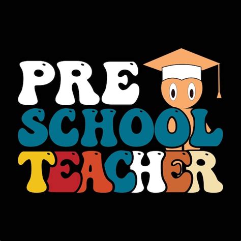 Premium Vector Back To School Vector Preschool Teacher