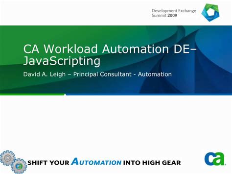 Pdf Ca Workload Automation De Javascripting Dokumentips