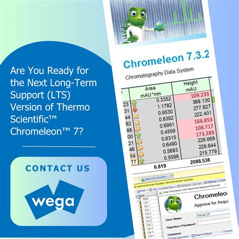 The Next Long Term Support LTS Version Of Thermo Scientific Chromeleon Wega Informatik AG