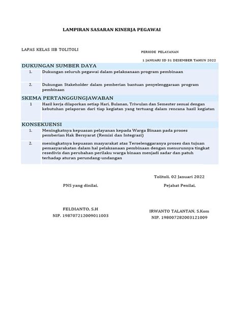 Form Skp Ja Jf 2022 Feldianto Fix Pdf