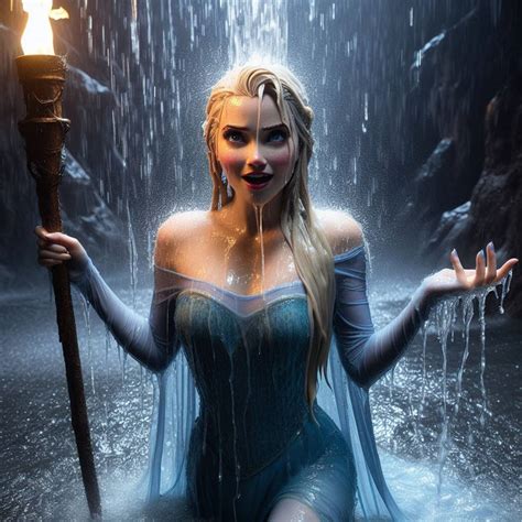Elsa Soaked In A Cave Preview 6 By Gull47 On Deviantart