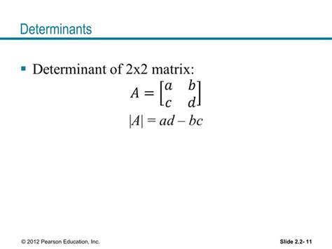 Lecture 6 Lu Factorization And Determinants Section 2 5 2 7 3 1 And 3 2 Ppt