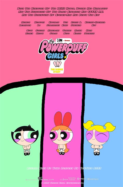 The Powerpuff Girls The Diaper Story Movie Poster By Tarzan