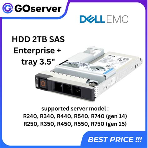 Jual Hdd 2tb Sas 25in Hot Plug Untuk Server Dell Rack Server Kota
