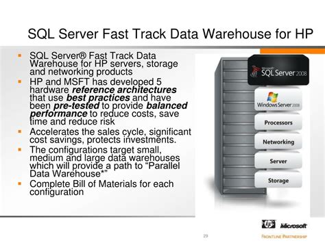 PPT Implementing The New Fast Track Data Warehouse Reference Architecture PowerPoint