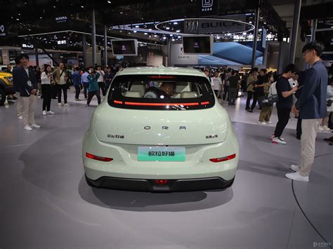 欧拉好猫外观实拍高清大图欧拉好猫 2024款 501km 尊荣型奶油绿第4张图片大全太平洋汽车