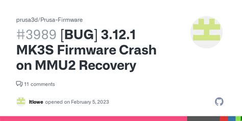 Bug 3121 Mk3s Firmware Crash On Mmu2 Recovery · Issue 3989