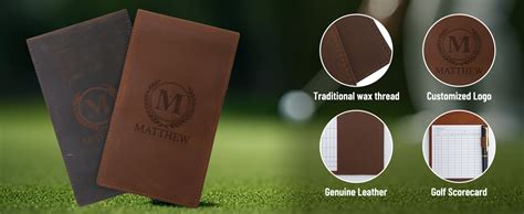 Sukakimi Custom Golf Scorecard Holder Yardage Book